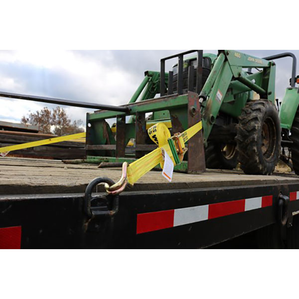 2″ x 27’ Ratchet Strap w/J-Hooks & Long/Wide Handle - 557-WHK|Parallel ...