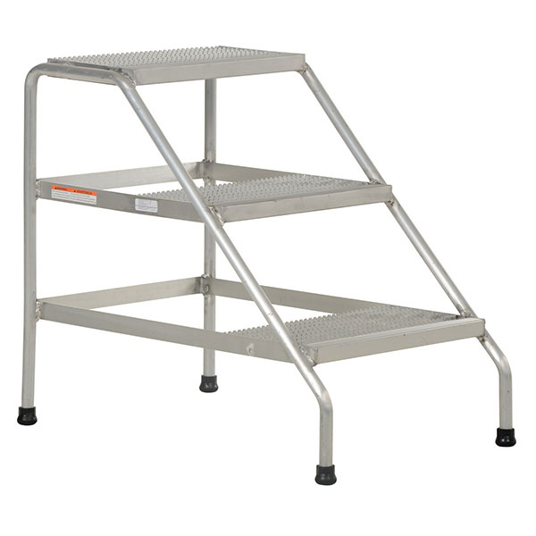 Aluminum Industrial Step Stands|Parallel Industrial