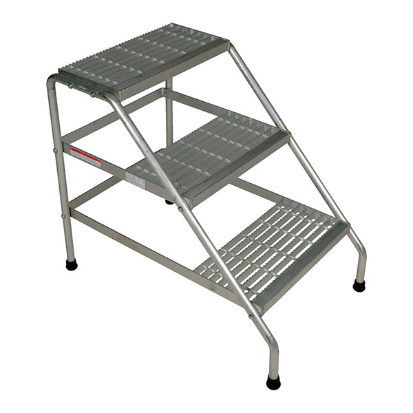 Aluminum Industrial Step Stands|Parallel Industrial