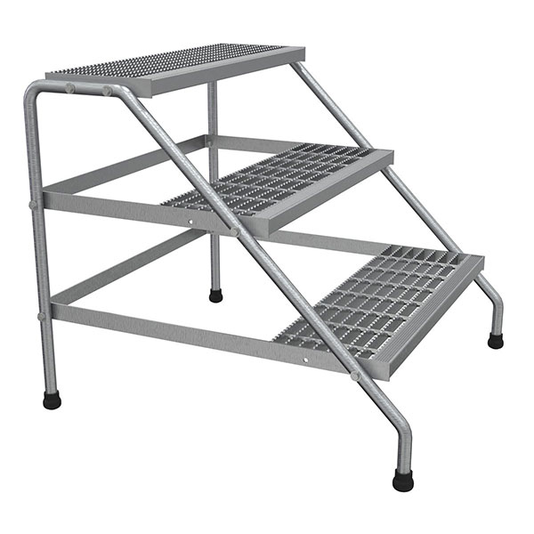 Aluminum Industrial Step Stands|Parallel Industrial