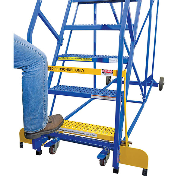 Rolling Warehouse Ladders 6-11 Steps|Parallel Industrial